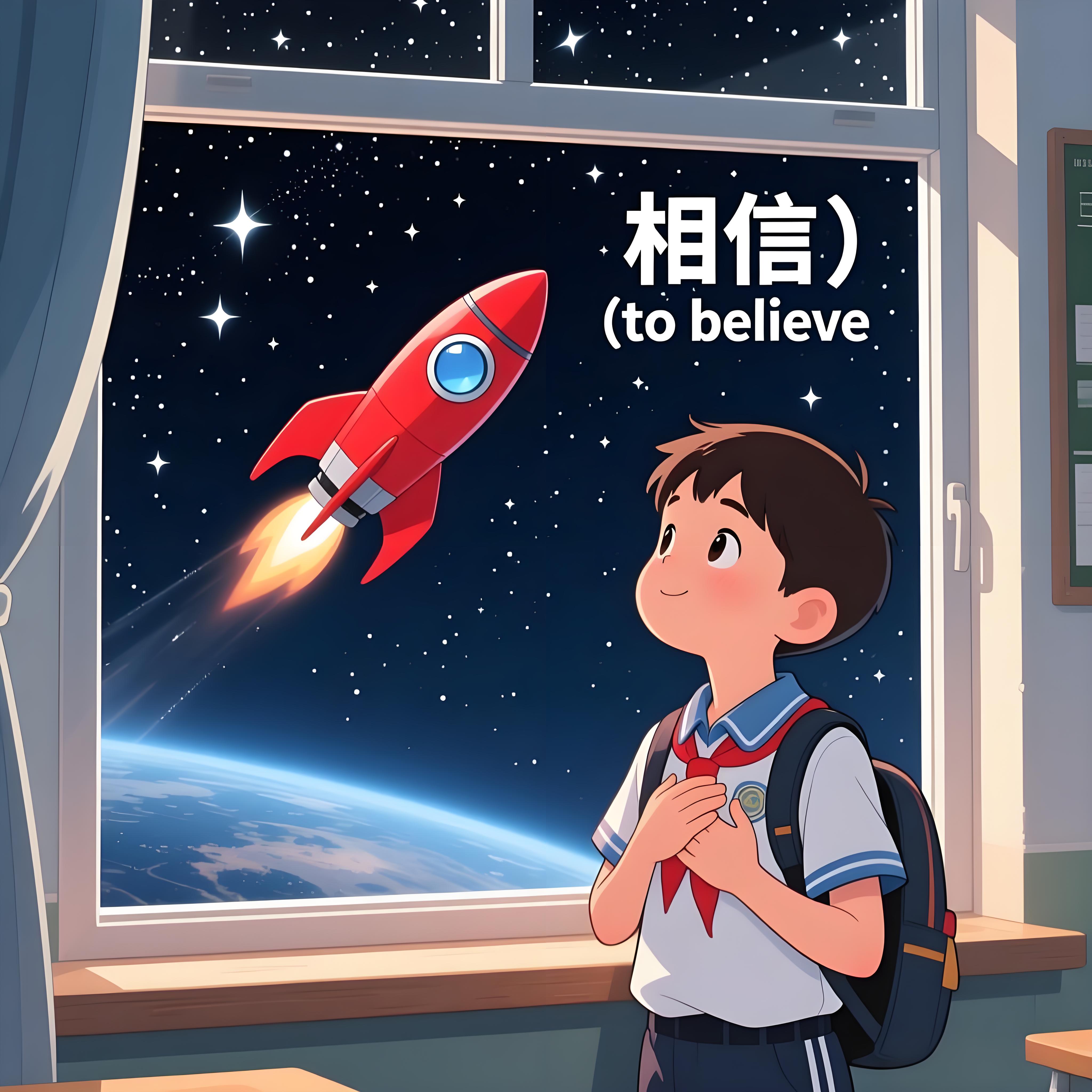 相信｜Word Card | PPS & DLI Mandarin | Panda Learn Chinese